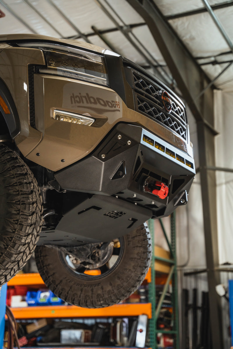 Full Overland Skid Plate for 3rd Gen Nissan Frontier - by CBI – Red ...
